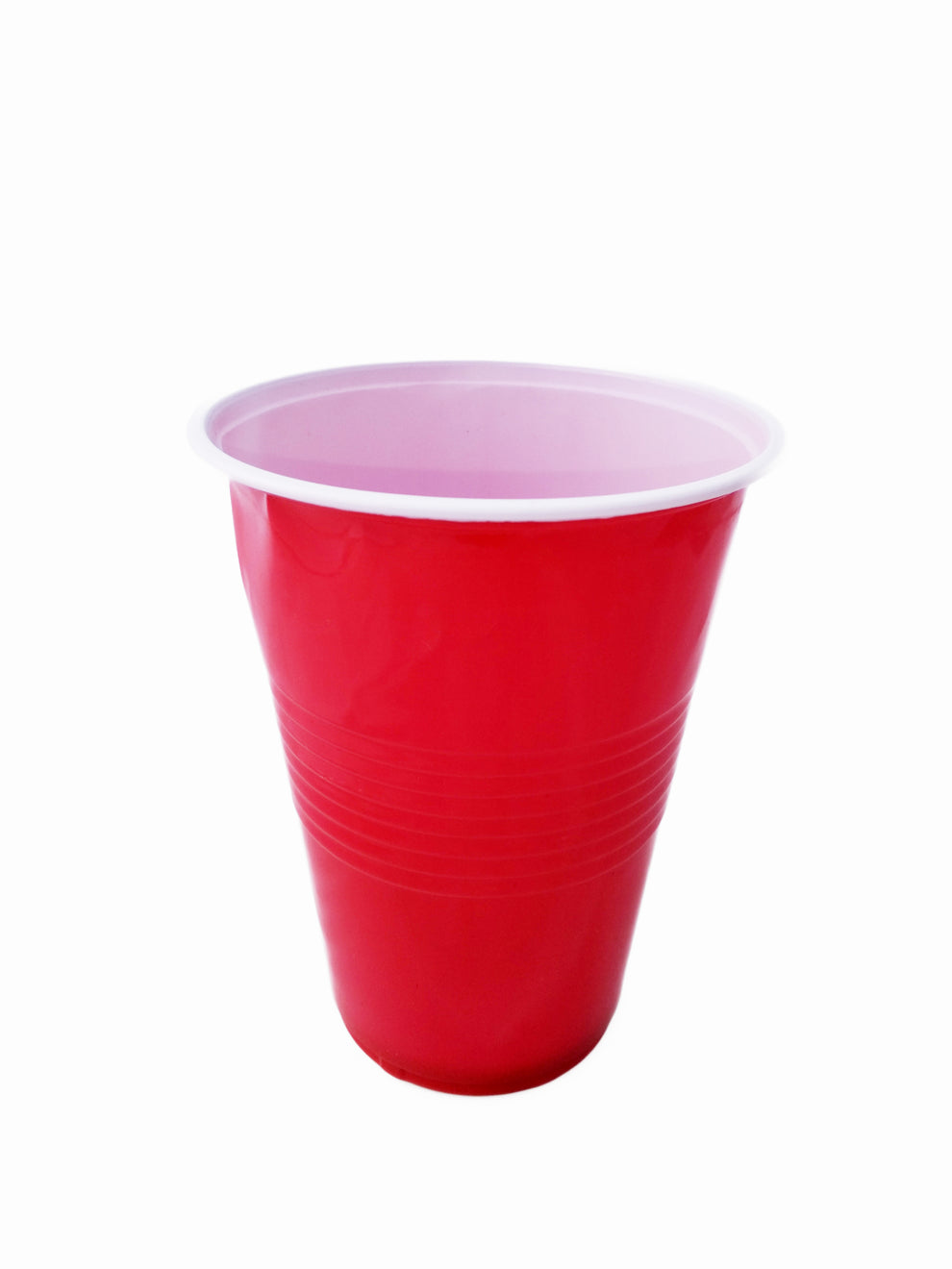 Red Plastic Glass – Happy Blues